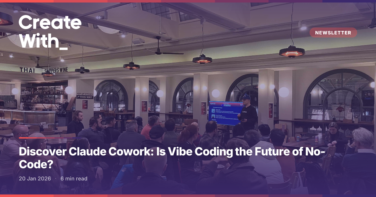 Discover Claude Cowork: Is Vibe Coding the Future of No-Code? | Create With